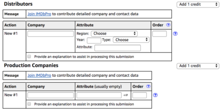Adding Your Film to IMDB - 2 Pop