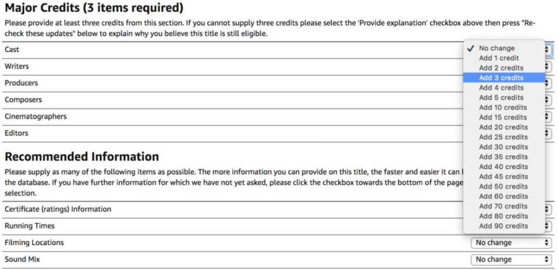 Adding Your Film to IMDB - 2 Pop