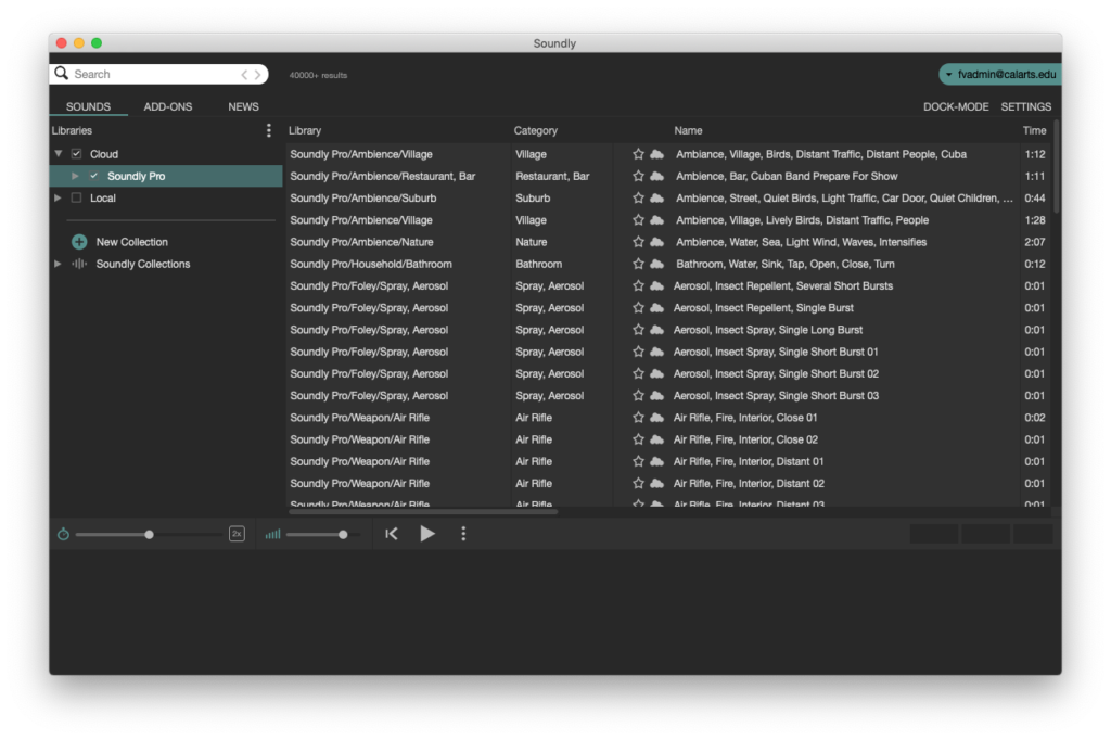 Using Soundly from Home - 2 Pop