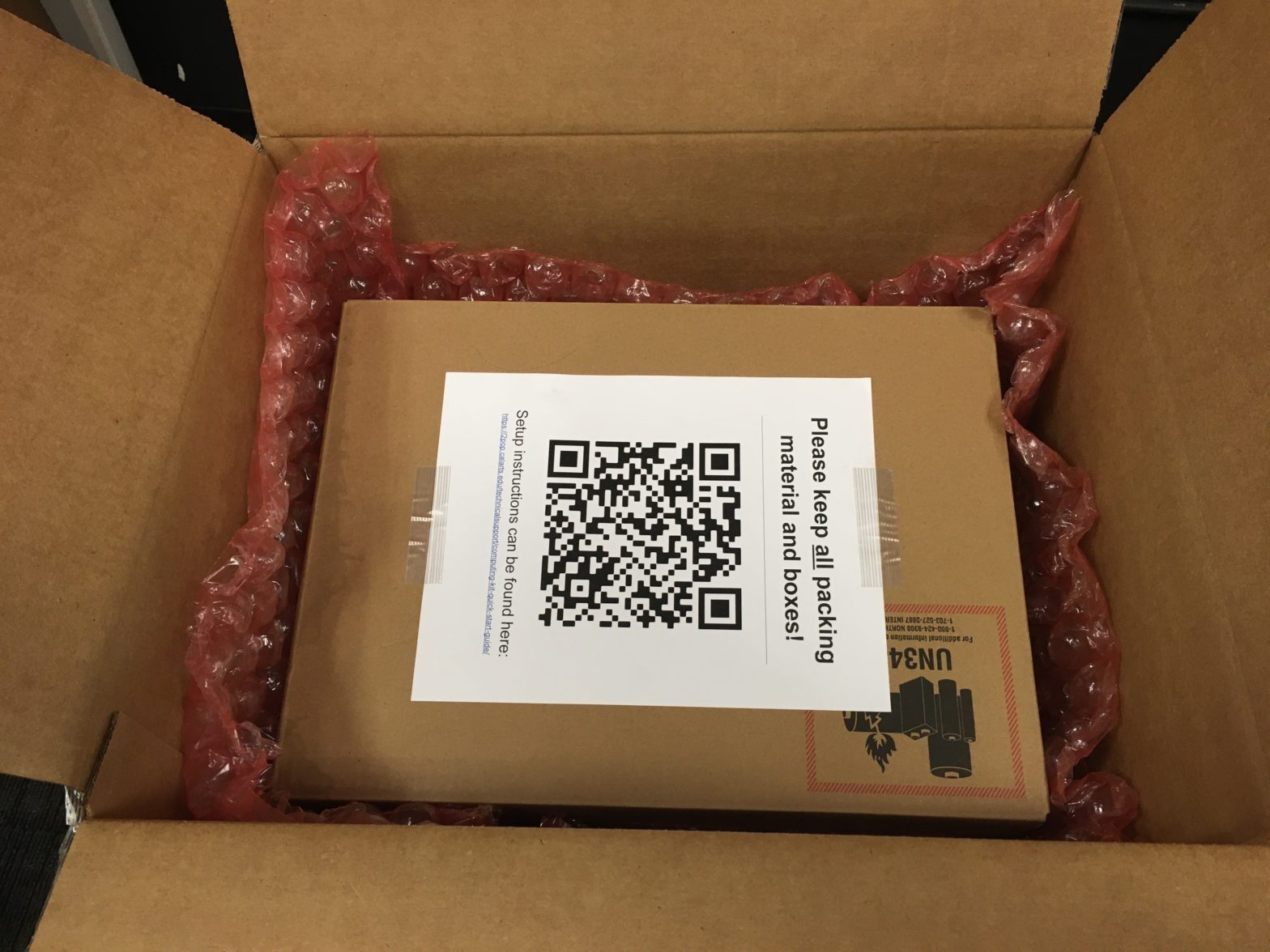 Return Shipping Instructions - MacBook Pro and iPad Pro - 2 Pop