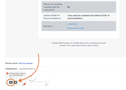 The FV Project Forms - 2 Pop
